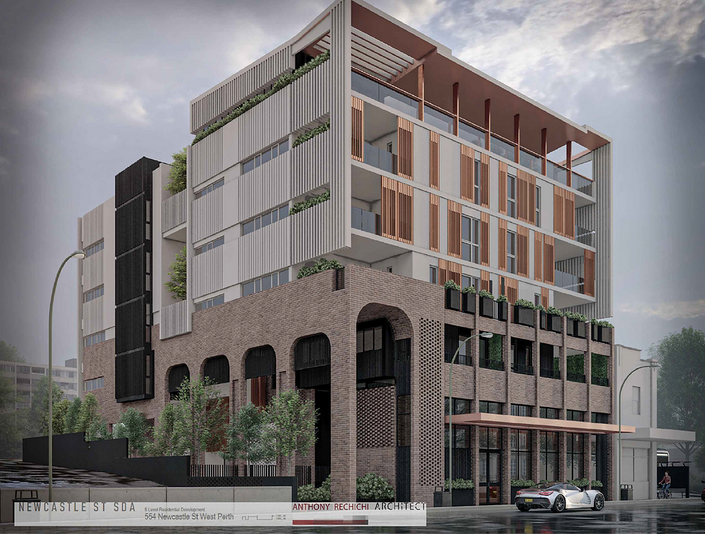 Newcastle Street seven-storey mixed-use development