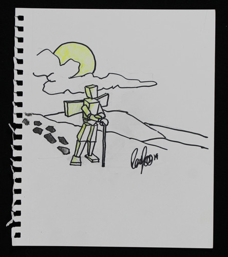 Original Sketch by Robb Scott (7" x 8") | mysite