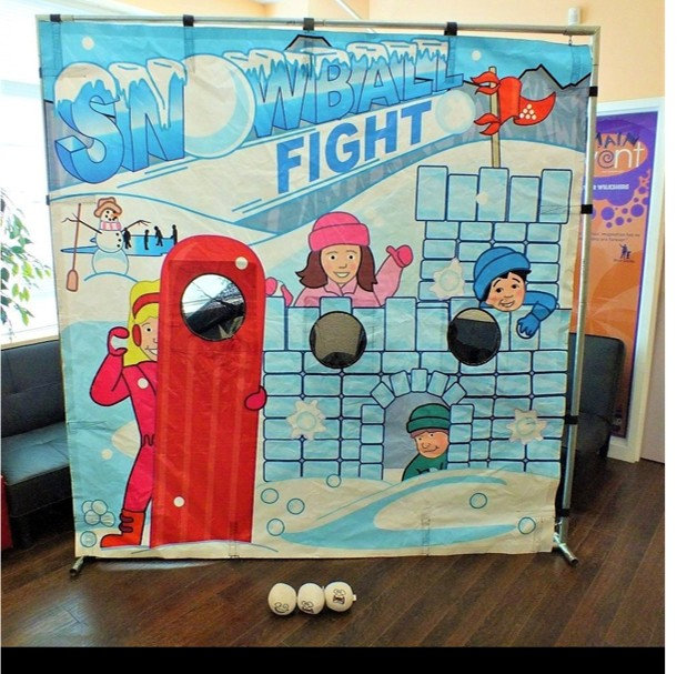 Snowball Fight Carnival Game | Allisons Rentals RDS