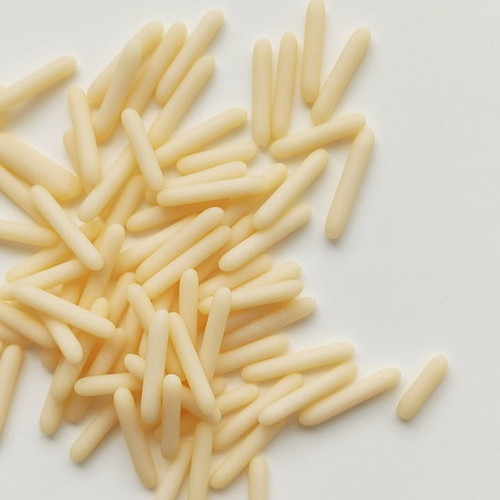 Honey Beige Deluxe Matte Macaroni Rods, Sprinkle Basics 60g ...