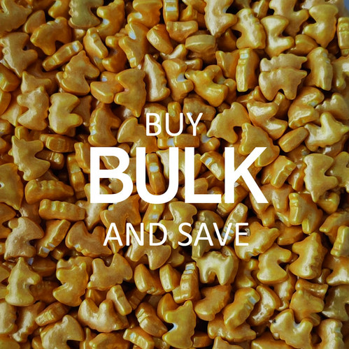 Deluxe, Gold Unicorn Pressed Candy Sprinkles BULK 1kg | PICNARTsugar ...
