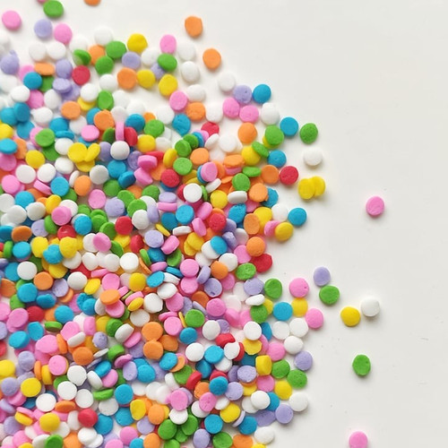 Mini Rainbow Confetti Quins 60g | PICNARTsugar Pty Ltd