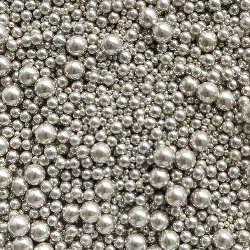 Deluxe Silver Solid Sprinkle Blend, Basics 120g | PICNARTsugar Pty Ltd