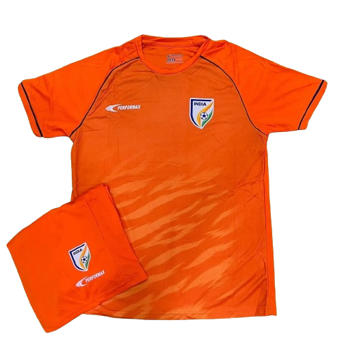 INDIA FOOTBALL KIT (ORANGE) | jerseyone