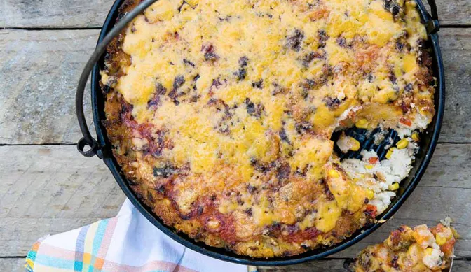 Maize Meal Braai Tart