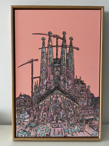 Ethereal Elegance, La Sagrada - Print | Sebnem Gencer