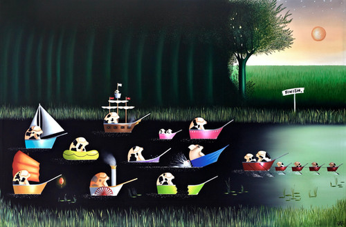 The boat race | Grant Searl Art