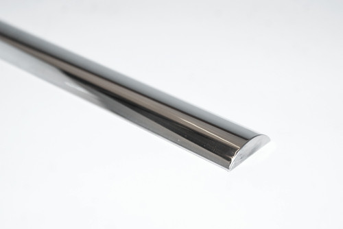 Stootlijst 30x9mm Massief RVS.316 ONgeboord | stootlijsten