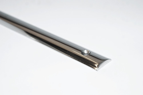 Stootlijst 25x6mm Massief RVS.316 | stootlijsten