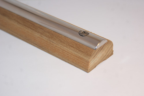 Stootlijst Classic Teak met 20mm RVS | stootlijsten