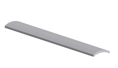 Stootlijst Aluminium 20x5mm (geboord) | stootlijsten