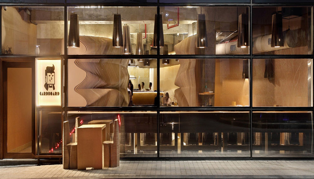 The Most Eco Friendly Cafe: Cardboard Cafe