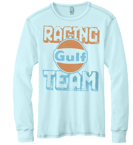 Gulf Racing Team Logo Thermal Long Sleeve | RBR Brands