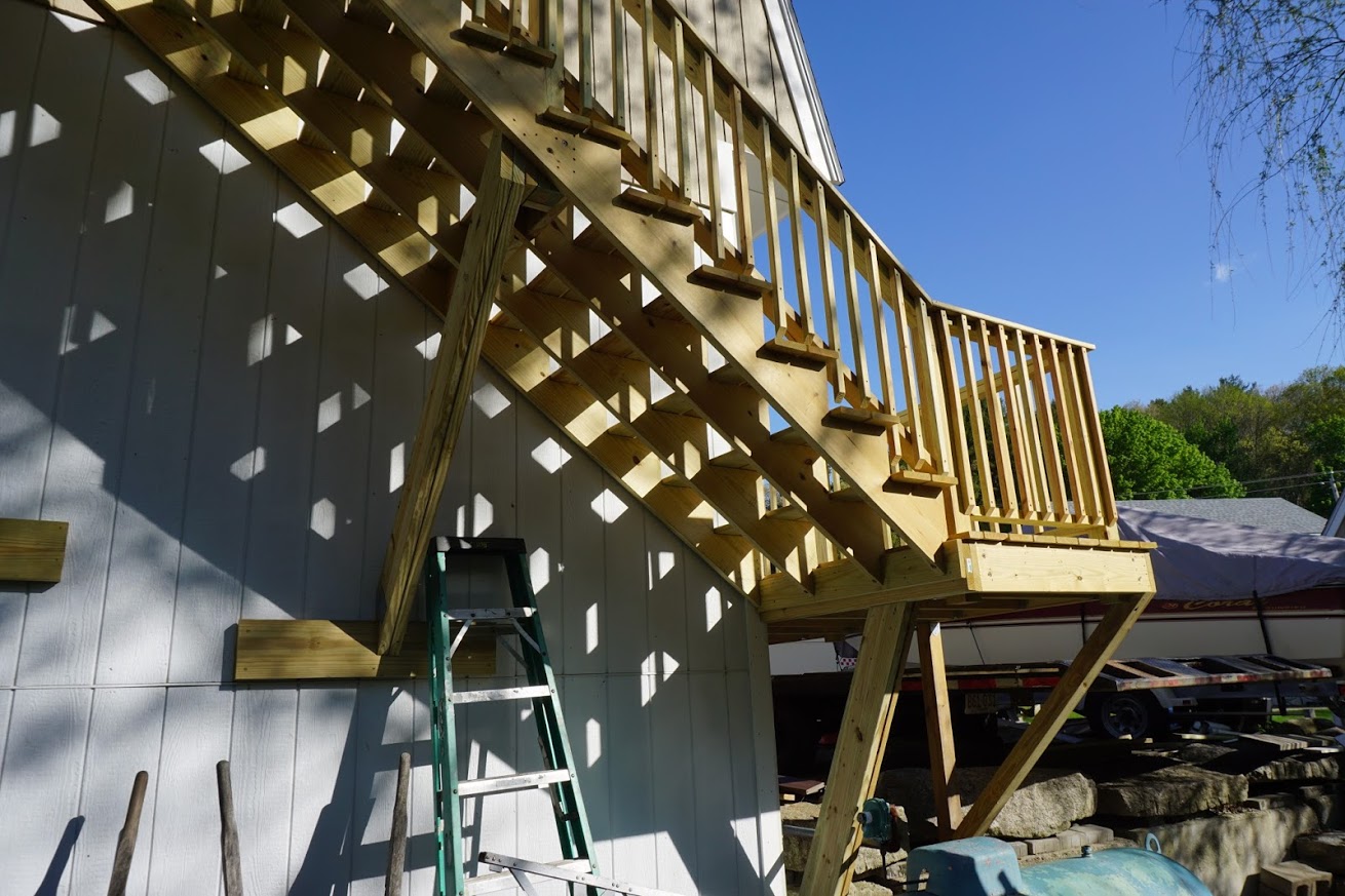 BJL Built Carpentry Services | Custom Stairs | Jay, Maine