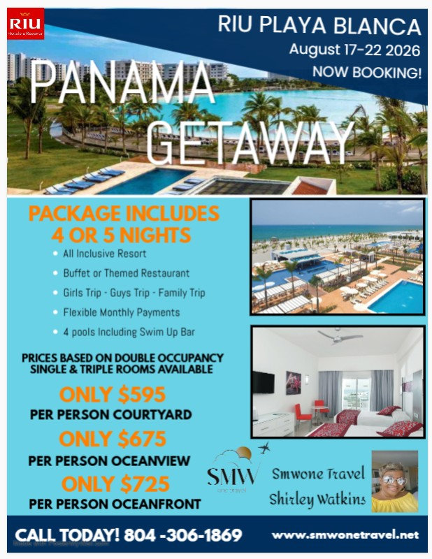 Panama Getaway 2026 August 17-22 | SMWONE Travel
