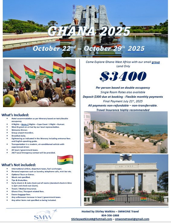 Ghana 2025 | SMWONE Travel