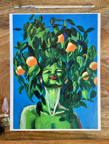 Basking Print | Art by Dakota Drake