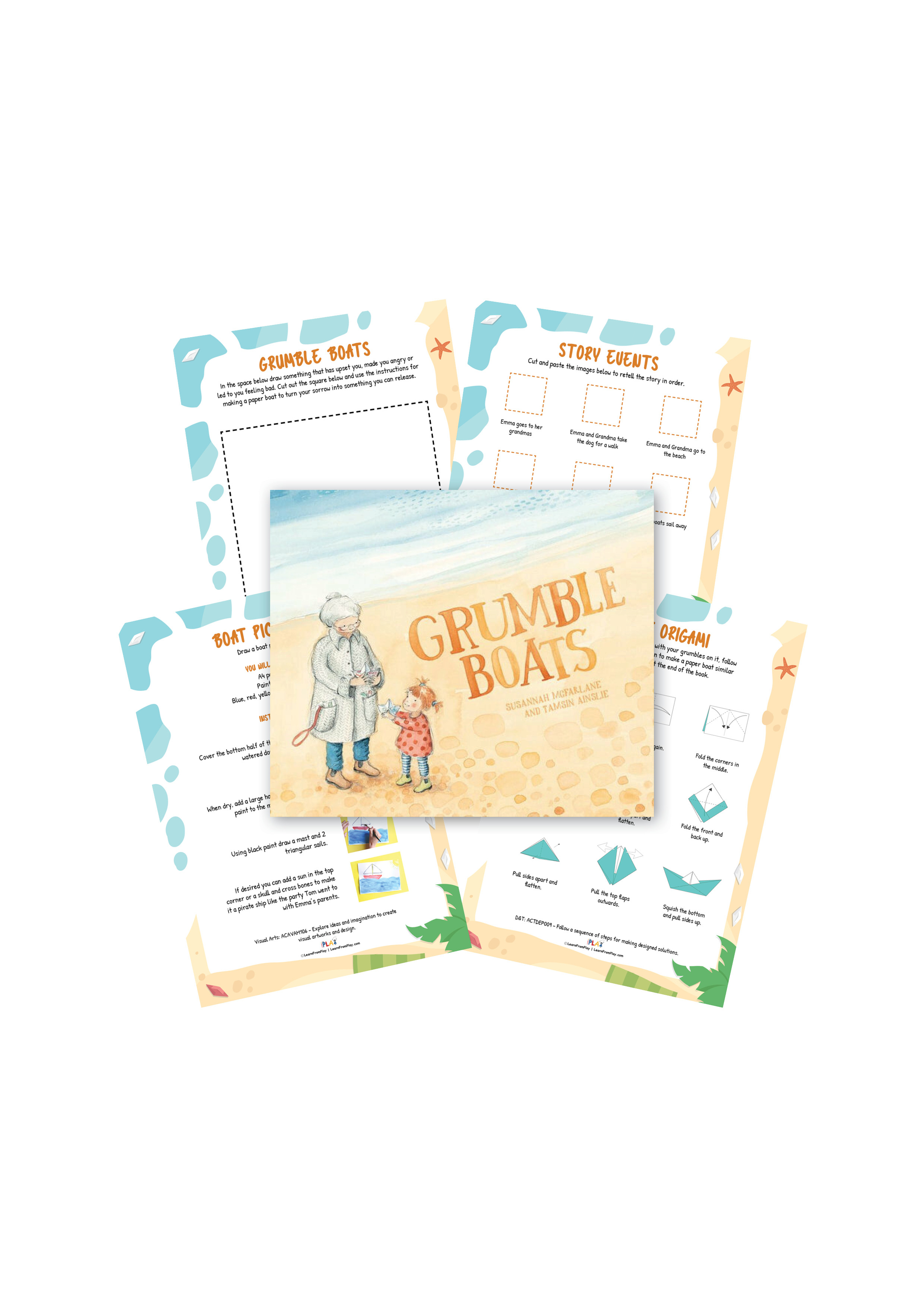 Grumble Boats Book Activities | Learn From Play 2025