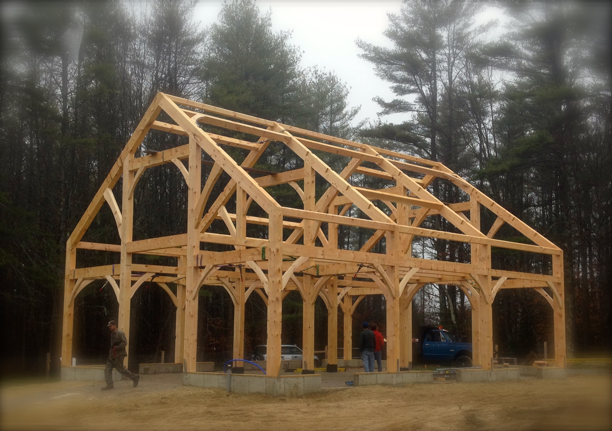Maine Post and Beam Homes and Barns
