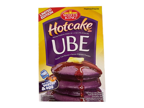 White King Ube Hot Cake Mix 400g | MyPinoyShop