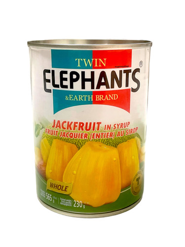 Twin Elephant Ripe Jackfruit in Syrup (Langka) 565g | MyPinoyShop