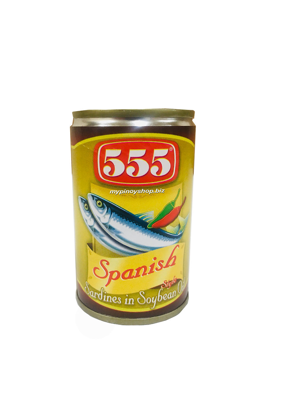 555 Spanish Style Sardines in Soybean Oil 155g | MyPinoyShop