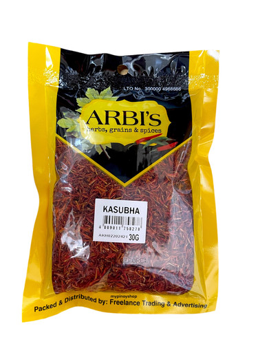 Arbi’s Kasubha (Bulaklak ng Safron) 30g | MyPinoyShop