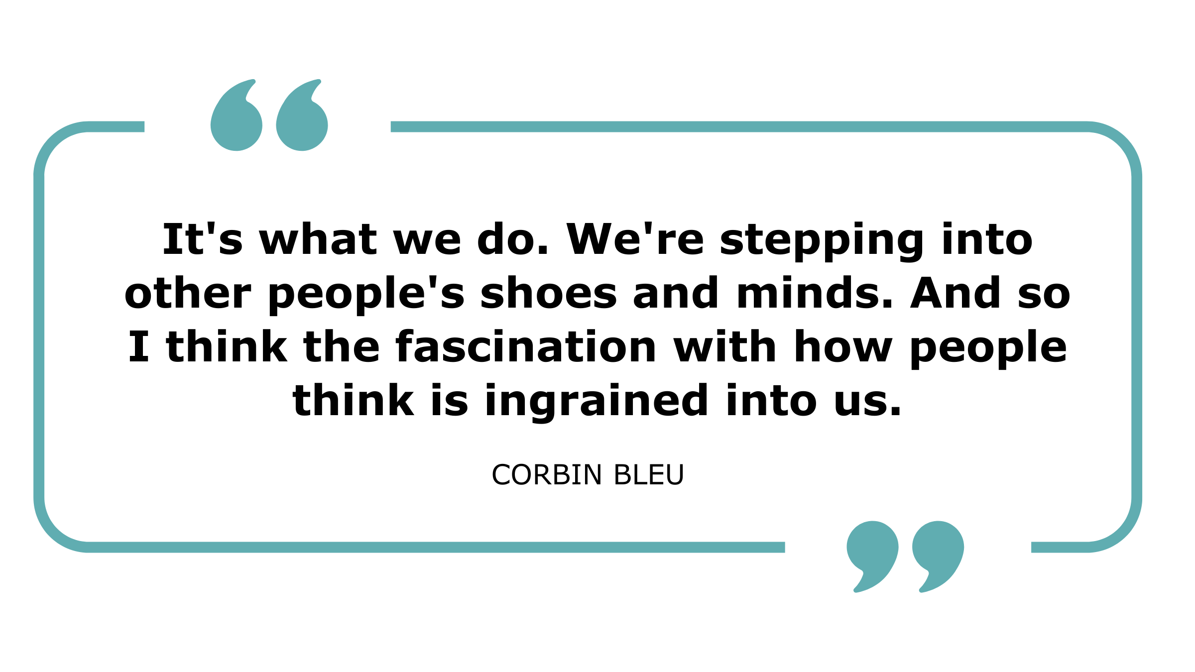The Power of Support & Color Conscious Storytelling with Corbin Bleu