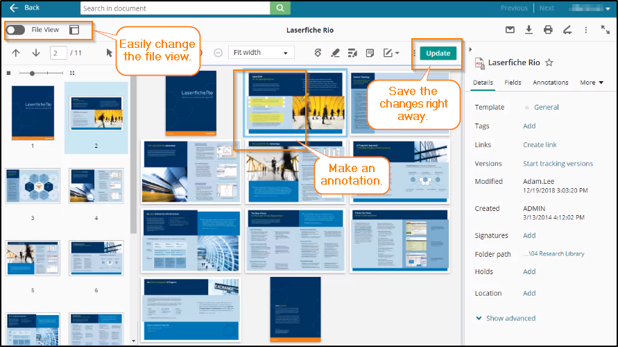 What's New in Laserfiche 10.4