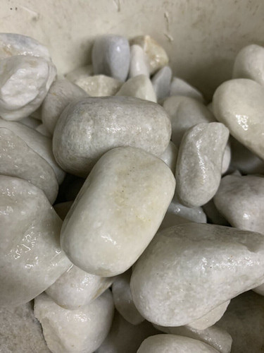 2kg NATURAL WHITE ROCK STONE FOR AQUARIUM | Discount Aquatics