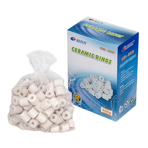 Ceramic Bio Rings Filter Media With FreeMesh Bag | Discount Aquatics