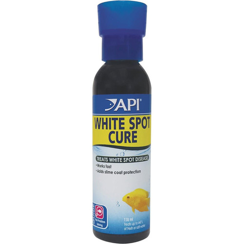 API White Spot Cure Freshwater and Saltwater Fish Medication 118 ml ...