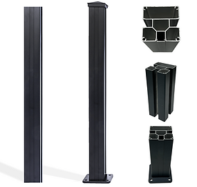 Aluminum Glass Railing | torrancefence