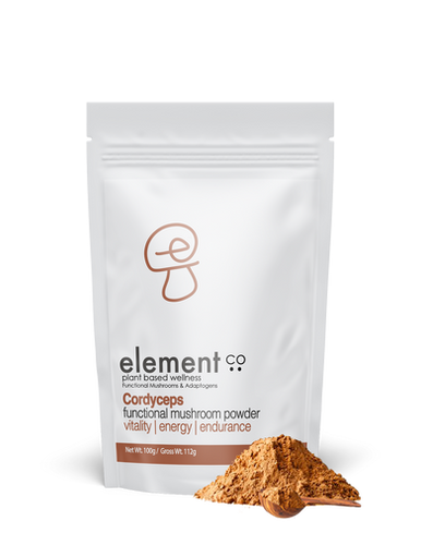 Cordyceps Mushroom Powder 100g Bag | elementco