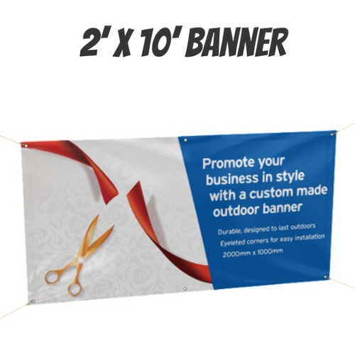 2'x10' Banner | custom-t-shirts-4-u