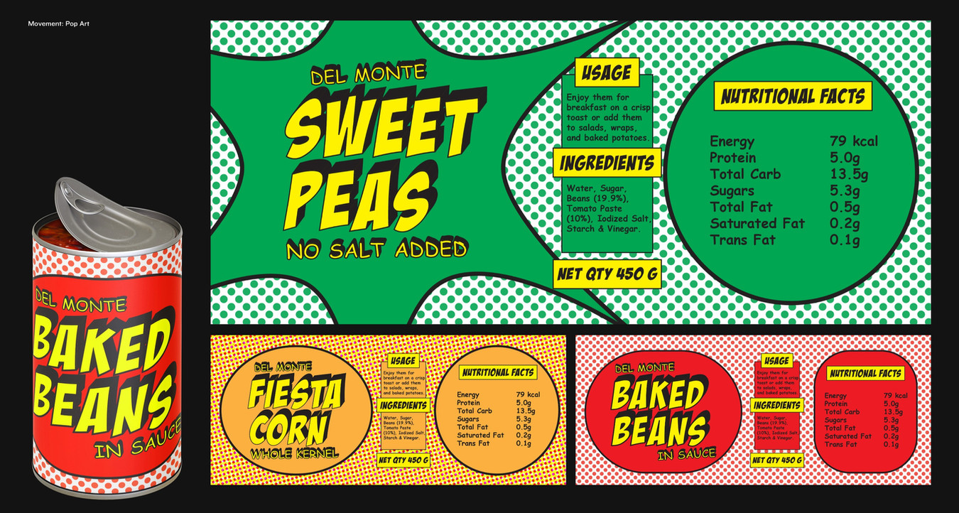 Baked Beans Packaging | Rabiya Gupta