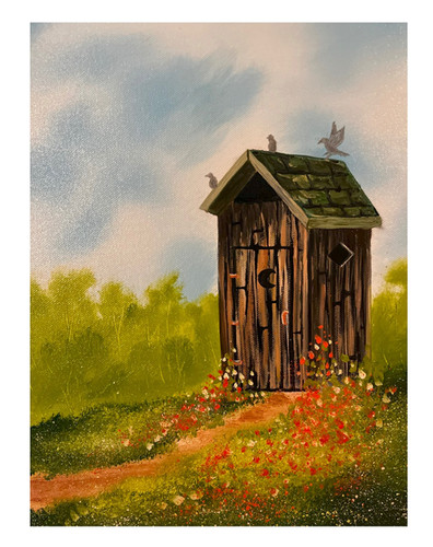 "Out House Out Back" Painting Packet | Wilson Bickford