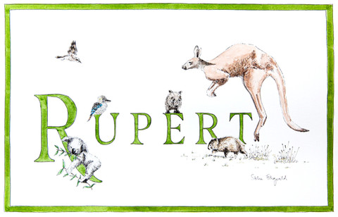 STELLA FITZGERALD | ILLUSTRATED NAMES