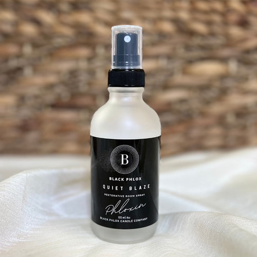 Quiet Blaze 4 oz Room Spray | Black Phlox Studios