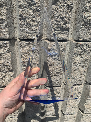 Acrylic, see through, logo and engraving included | Simcoe Trophies