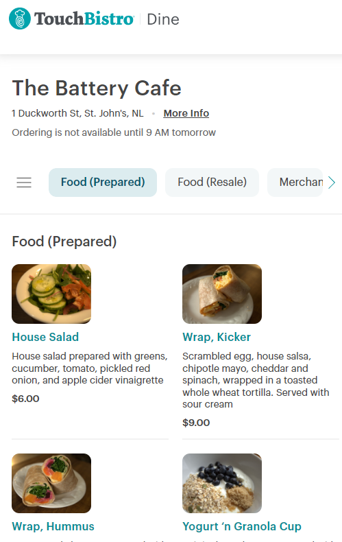 ORDER ON-LINE | the-battery-cafe