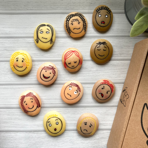 Emotion Stones and Books | Exploring Emotions and Feelings | Children's ...
