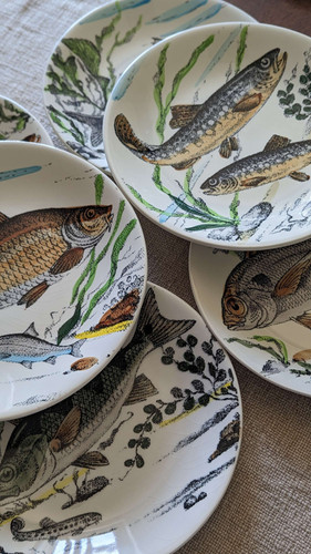 Julien les assiettes plates Gien Chambord | Vita Nova