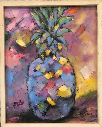 A Welcome Pineapple by Joan Roberts | towergallery