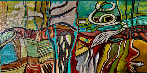 Valerie Michael: Patchwork Landscape | Eastport Gallery