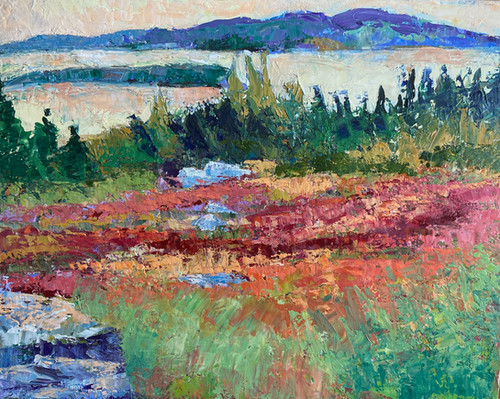 Alice Chen: Morning Blueberry Meadow | Eastport Gallery