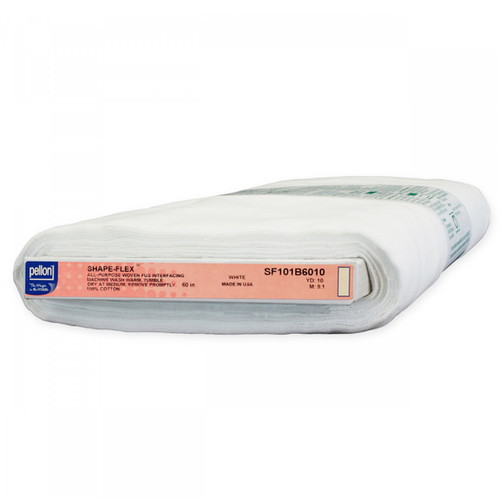 Pellon® Shape-Flex® White - SF101 - WOF=60 inches | Sublime Stitchery