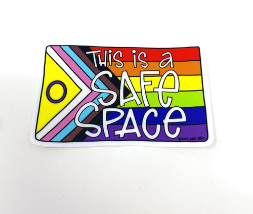 Safe Place Sticker | onthepot