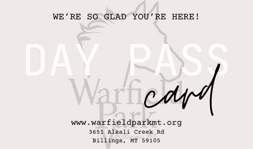 Day Pass Punch Card (x5) | Warfield Park