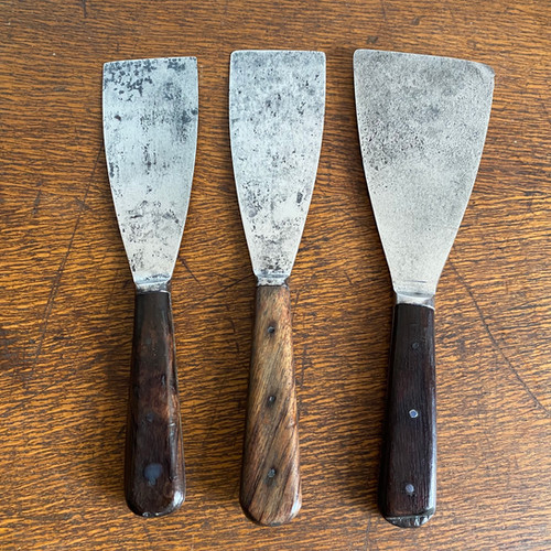 Vintage Rosewood and Steel Scraper | Briggs & Oliver